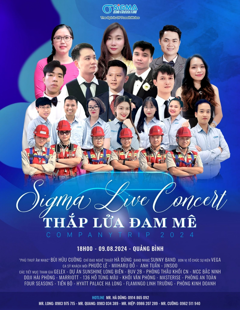 Thắp Lửa Đam Mê – Đại Nhạc Hội Sigma Live Concert 2024